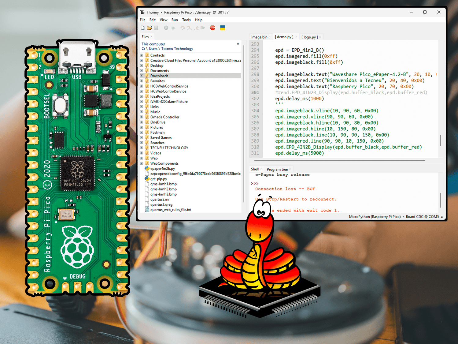 Cómo instalar MicroPython en tu Raspberry Pi Pico fácilmente – Tecneu