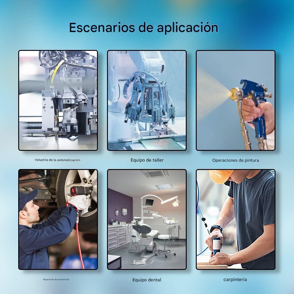 50 Conectores Neumáticos Reducción Rápida Racor Aire / Vacío - Tecneu