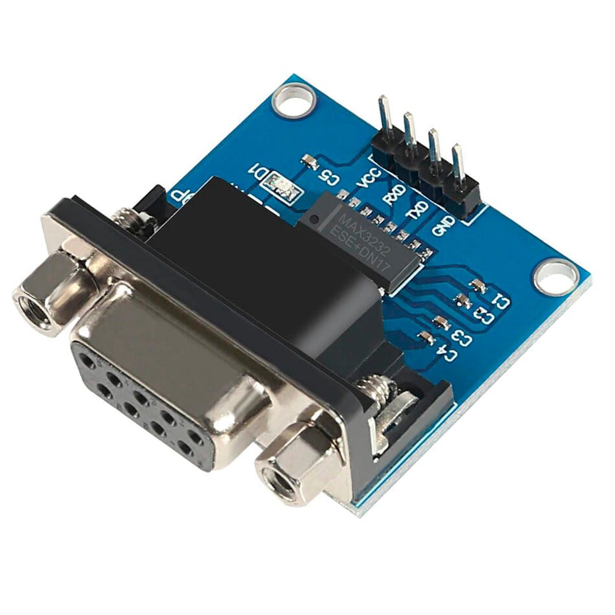 Adaptador Rs232 Max3232 A Ttl A Serial Db9 - Tecneu