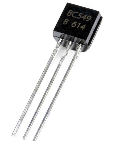BC549B Transistor BJT 30V 100mA TO-92 NPN - Tecneu