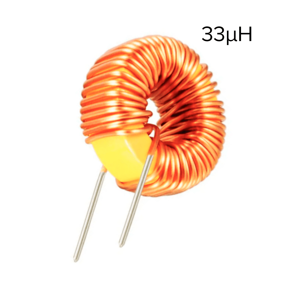 Bobina Inductor Toroidal 3A Núcleo de Ferrita - Tecneu