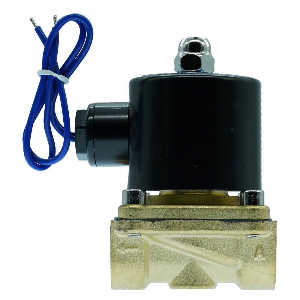 Electroválvula Solenoide Metalica 1 Pulgada 12v Gas Agua Aire - Tecneu