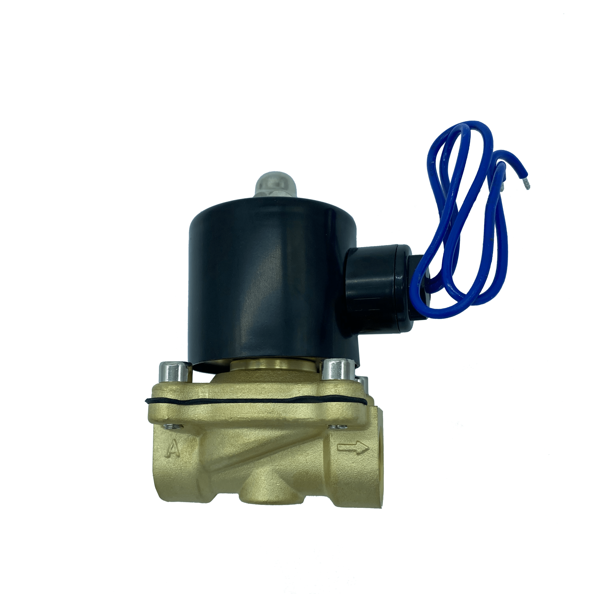 Electroválvula Solenoide Metalica 1/2inch 12v Gas Agua Aire - Tecneu