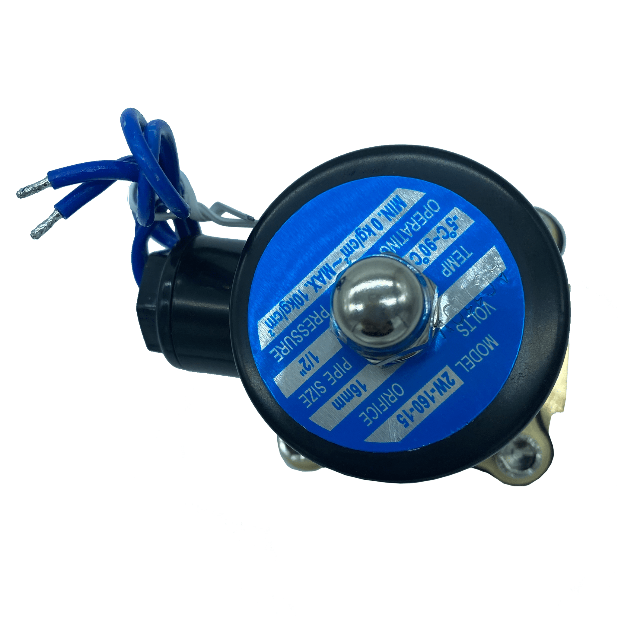 Electroválvula Solenoide Metalica 1/2inch 12v Gas Agua Aire - Tecneu