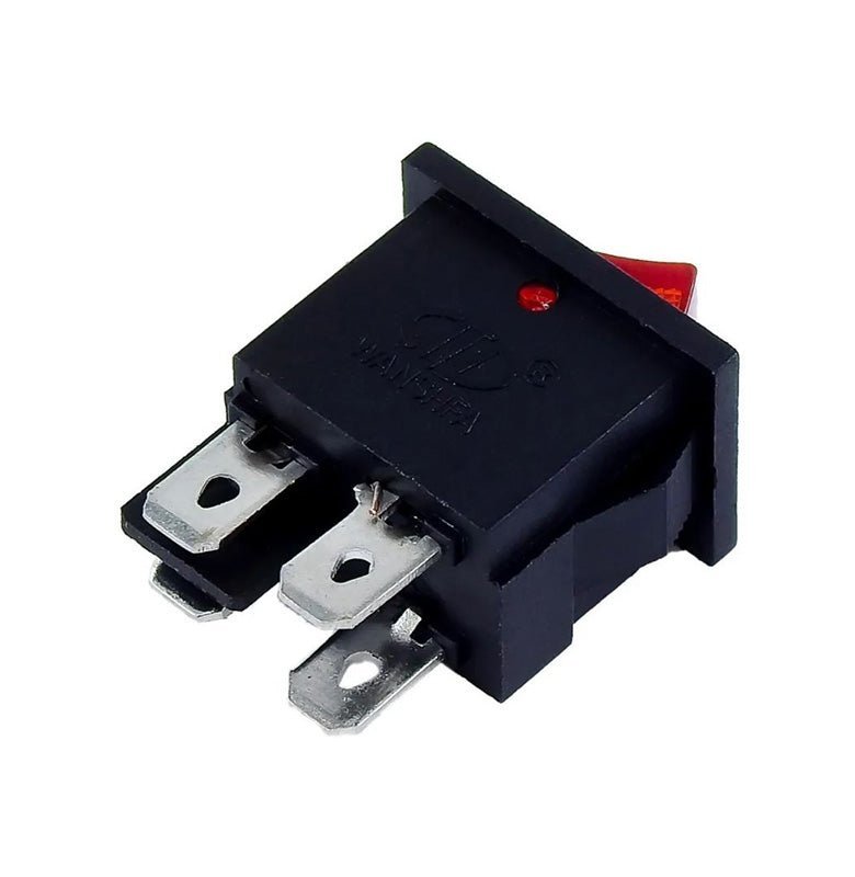 Interruptor On Off 8A 250VAC Apagador Switch 2 Polos 1 Tiro 4 Patas ...
