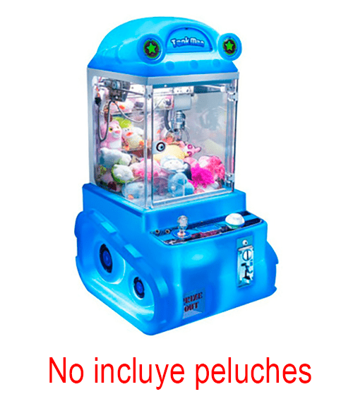 Máquina Mini Garra Caza Peluches Tankman - Tecneu
