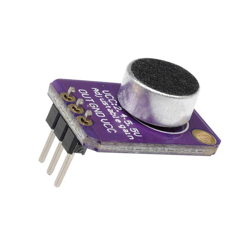 Módulo Microfono Max4466 Amplificador Pic Electret - Tecneu