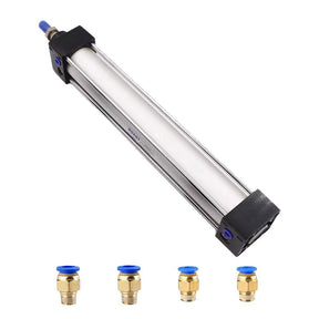 Pistón Actuador Neumático Doble Efecto 1mpa Sc50x200 Preciso - Tecneu